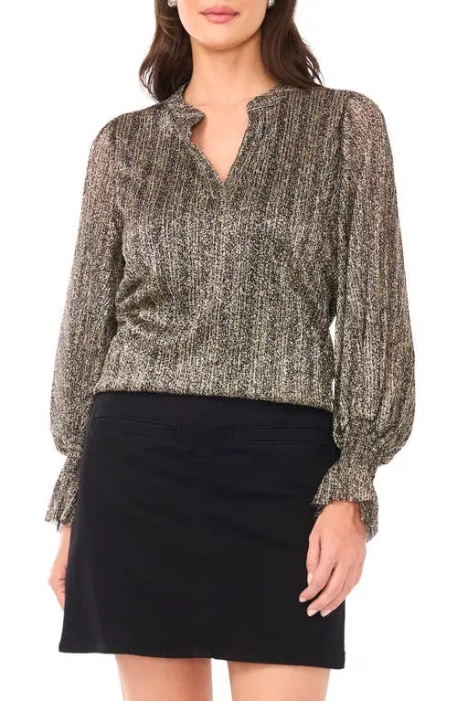 Vince Camuto Metallic Top