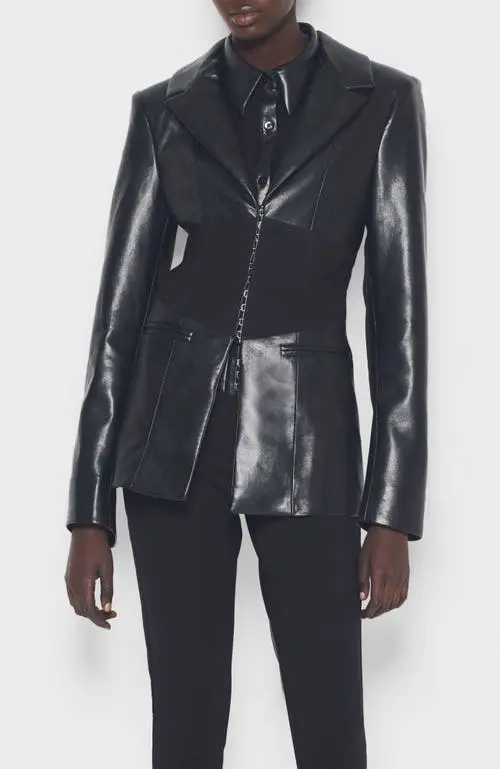 AS By DF Amour Recycled Leather Blazer
