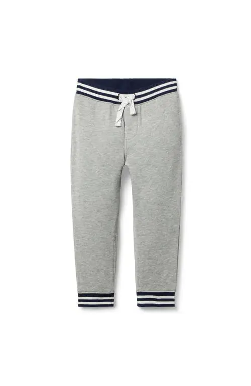 Janie And Jack The Stripe French Terry Jogger