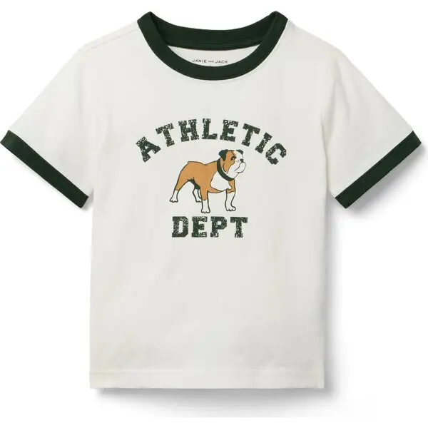 Janie And Jack Bulldog Tee