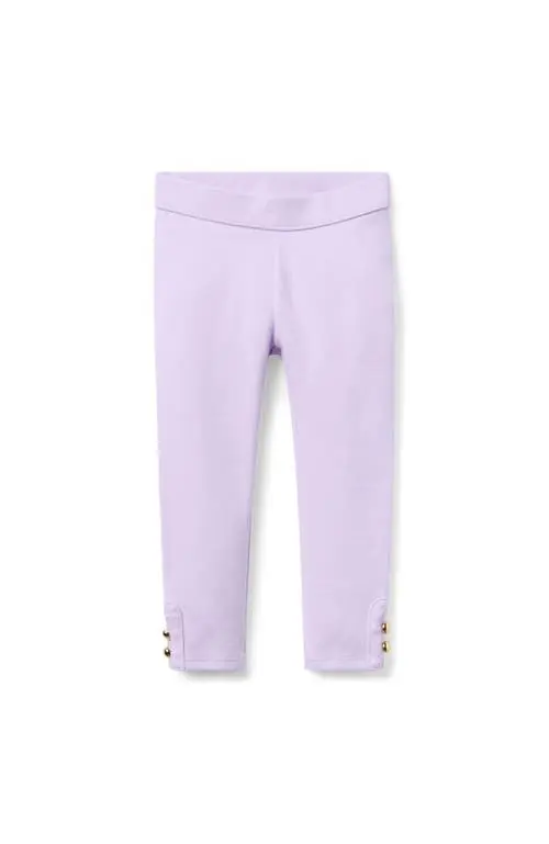Janie And Jack Button Cuff Ponte Pant