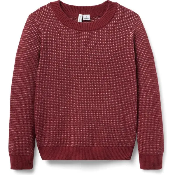 Janie And Jack Birdseye Textu Sweater