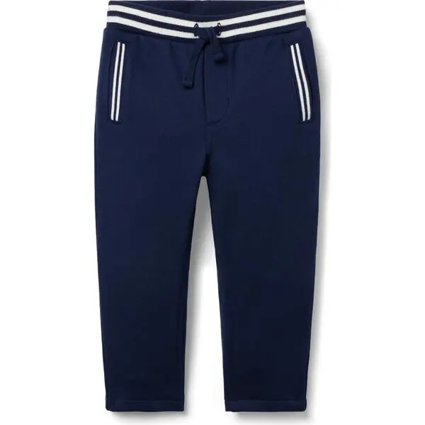Janie And Jack The Stripe French Terry Jogger