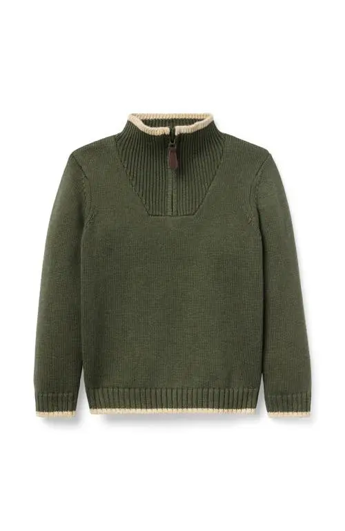 Janie And Jack The Half-zip Sweater