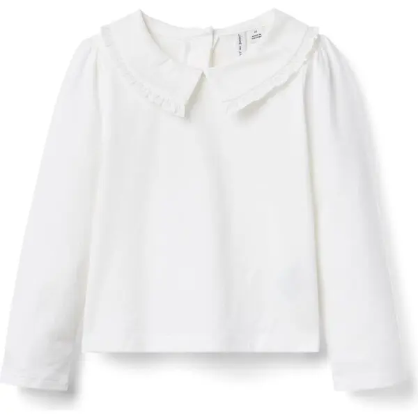 Janie And Jack Ruffle Collar Top