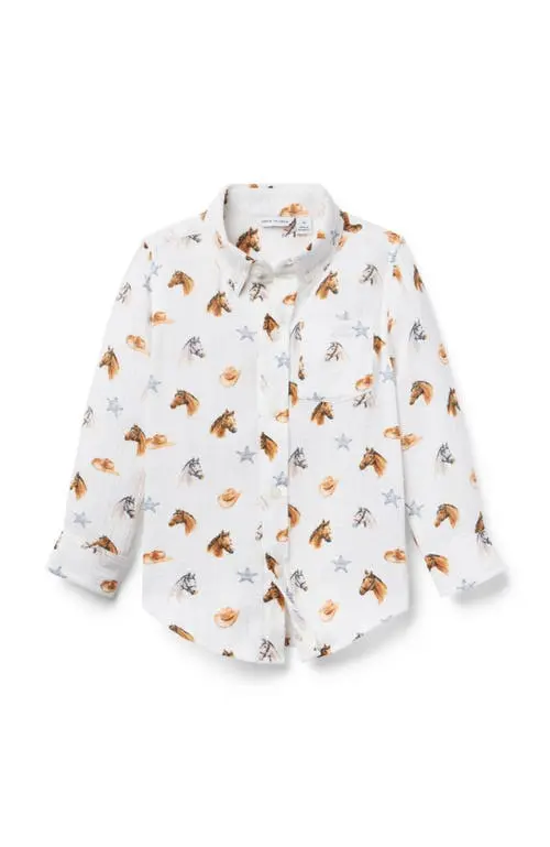 Janie And Jack The Rein In Style Shirt