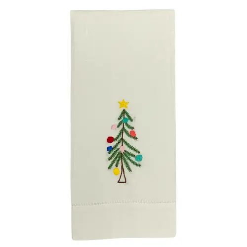 MAISON D'HAITI Rustic Christmas Tree Tea Towels