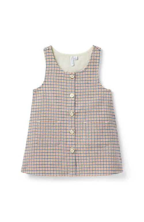 Janie And Jack Houndstooth Jacquard Jumper
