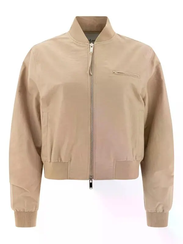 THE LOOM Zip-front Bomber Jacket