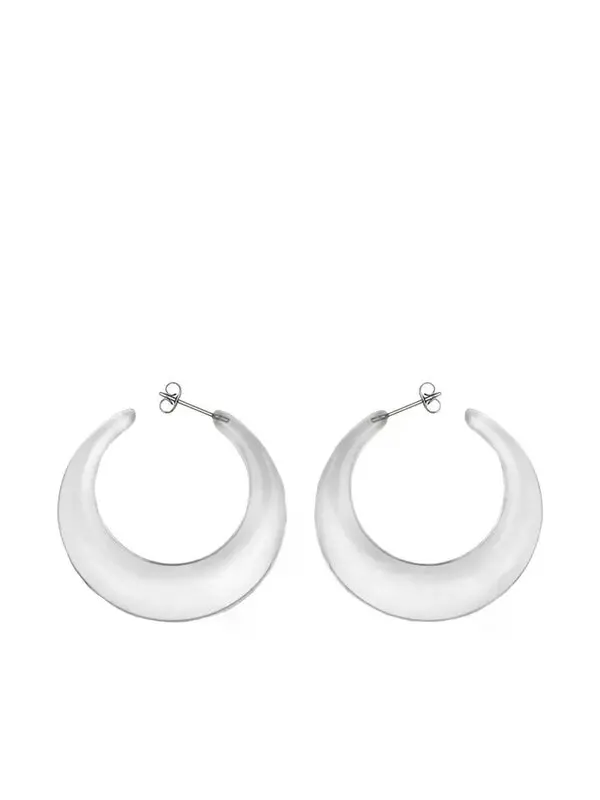 THE GOOD STATEMENT Delta Hoop Earrings