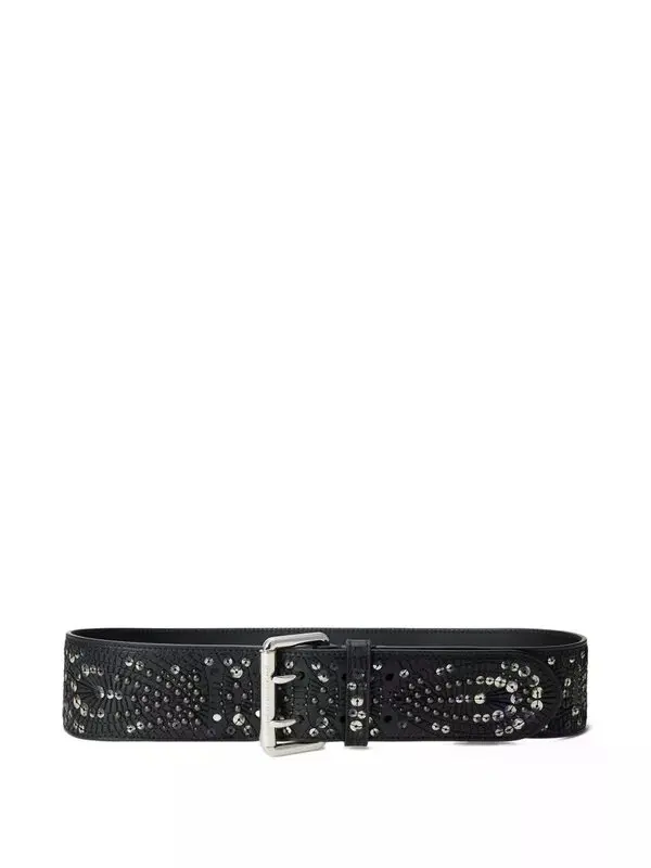 Ralph Lauren Studded-details Wide Belt