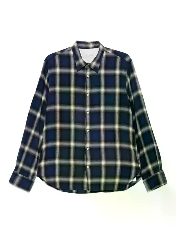 Officine Générale Giacomo Checked Shirt