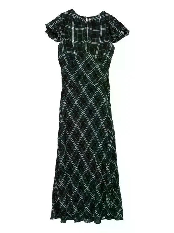 DÔEN Seraphine Checked Maxi Dress