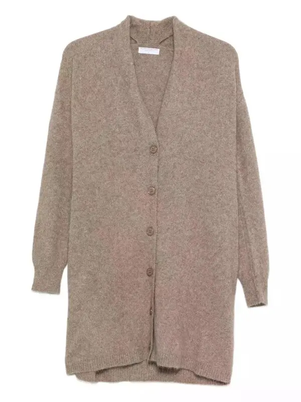 Majestic Filatures Button-up Wool Cardigan