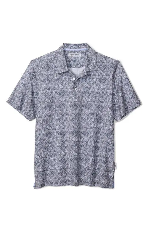 Tommy Bahama Bahama Coast Flora Tiles Islandzone® Polo