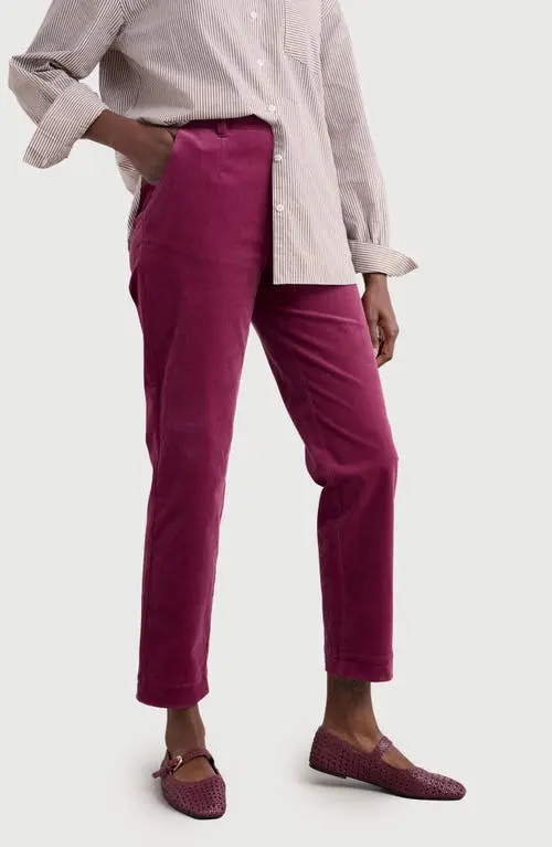 SEASALT CORNWALL Crackington Sailor Button Crop Pull-on Pant