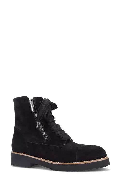 Ron White Tara Water Resistant Lace-up Bootie - Onyx