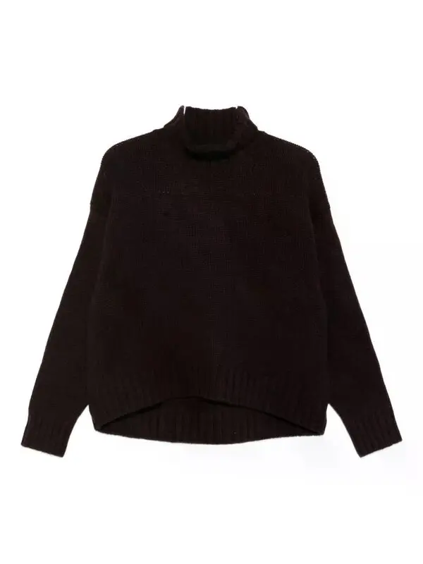 Bruno Manetti Ribbed-trim Jumper