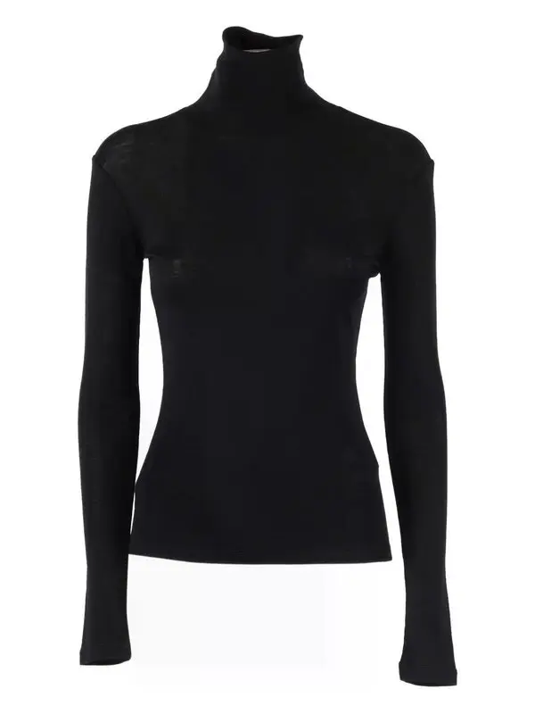 Max Mara Teseo Turtleneck Jersey - Black