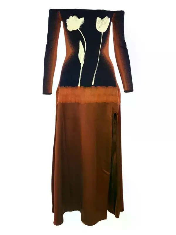 Ph5 Off-shoulder Midi Dress
