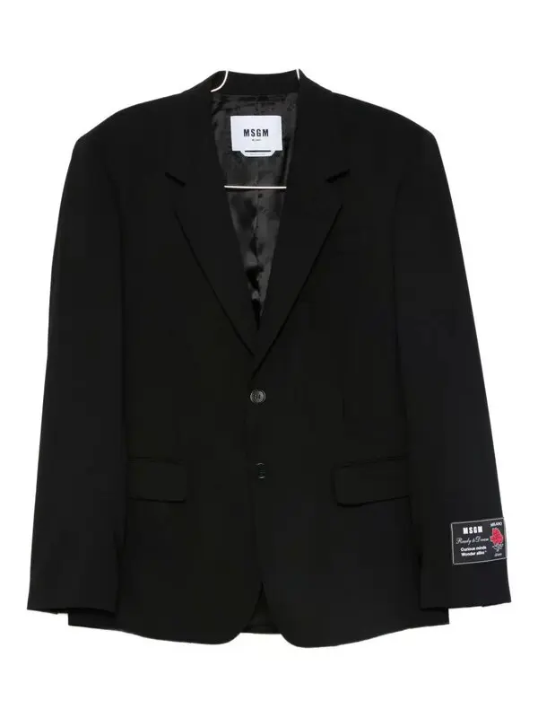 MSGM Single-breasted Blazer