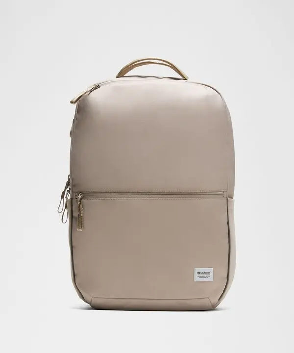 Lululemon Double-zip Backpack 22l - Warm Ash Grey