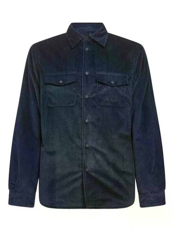 MC2 SAINT BARTH Snap-buttoned Corduroy Jacket