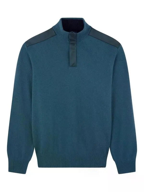 Paul & Shark X Loro Piana Half-zip Sweater