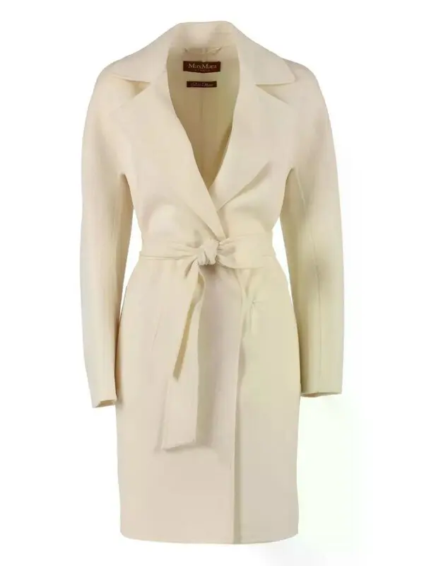 Max Mara Ajaccio Tie-waist Coat - Neutrals