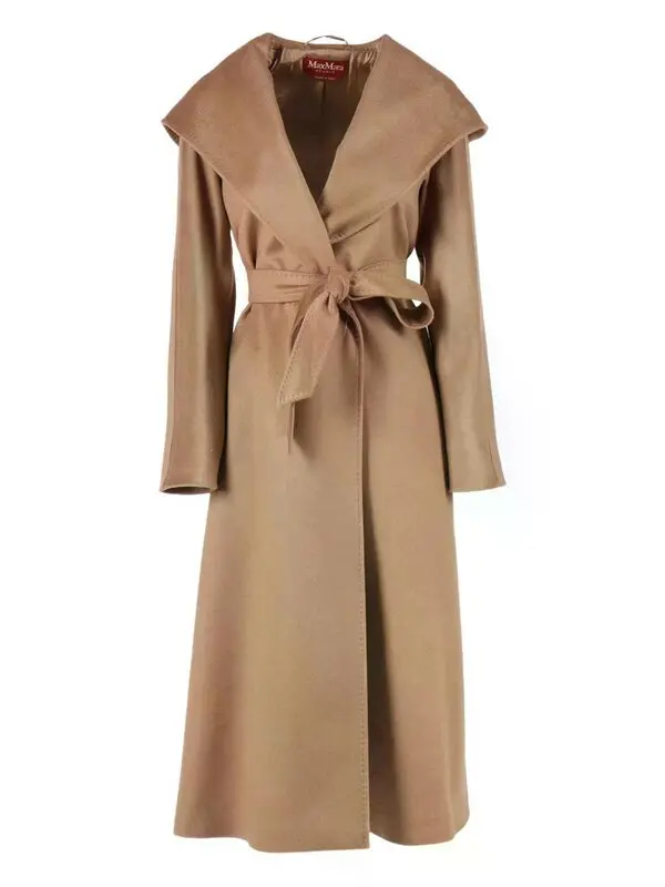 Max Mara Danton Hooded Belted Coat