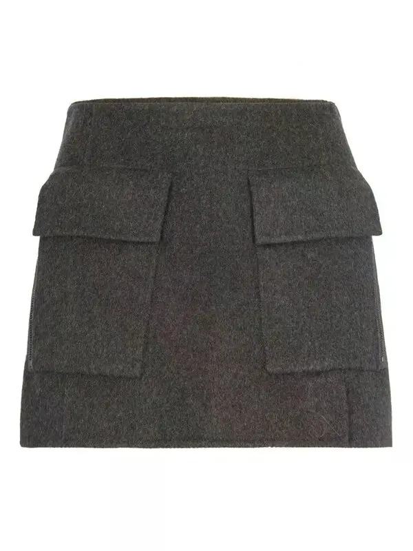 P.a.r.o.s.h Flap-pocket Mini Skirt
