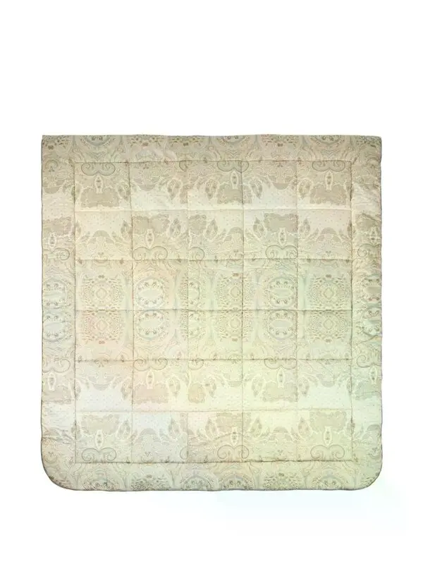 Etro Medallion-motif Cotton Quilt