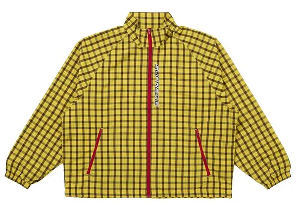 Supreme Plaid Track Jacket