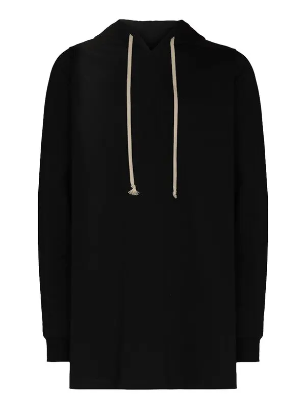 Rick Owens Fogachine Drawstring Pullover Hoodie