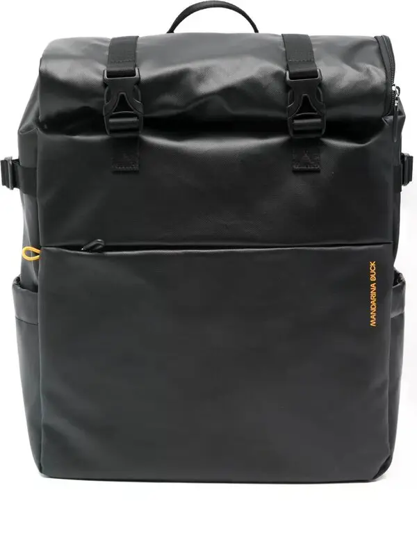 MANDARINA DUCK Logo Backpack - Black