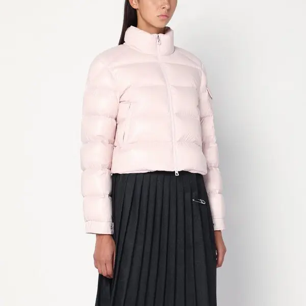 Moncler Light Petra Short Puffer Jacket - Pink