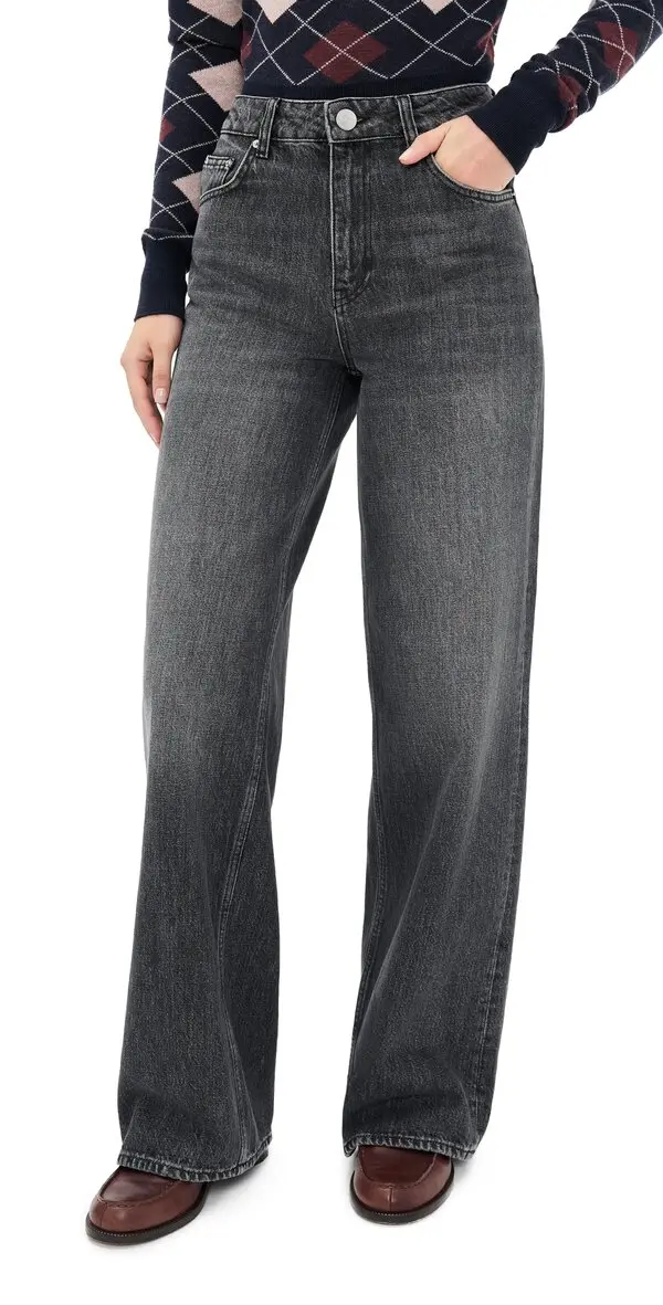 ALIGNE Loose Wide Jeans
