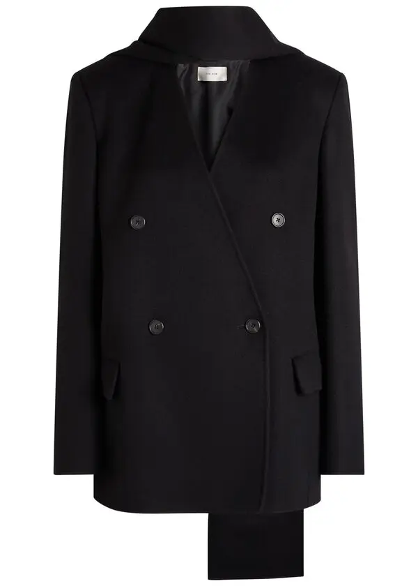THE ROW Calitra Scarf-effect Cashmere Jacket