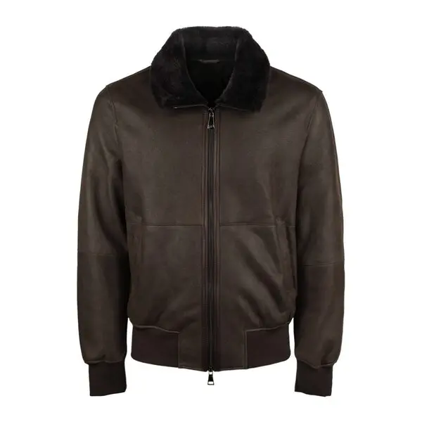 SWORD 6.6.44 Shearling Bomber Jacket