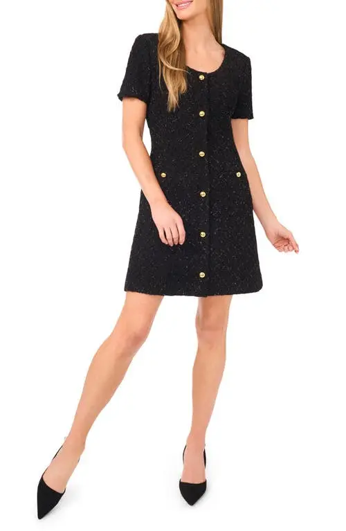 Ted Baker London Sequin Plaid Minidress