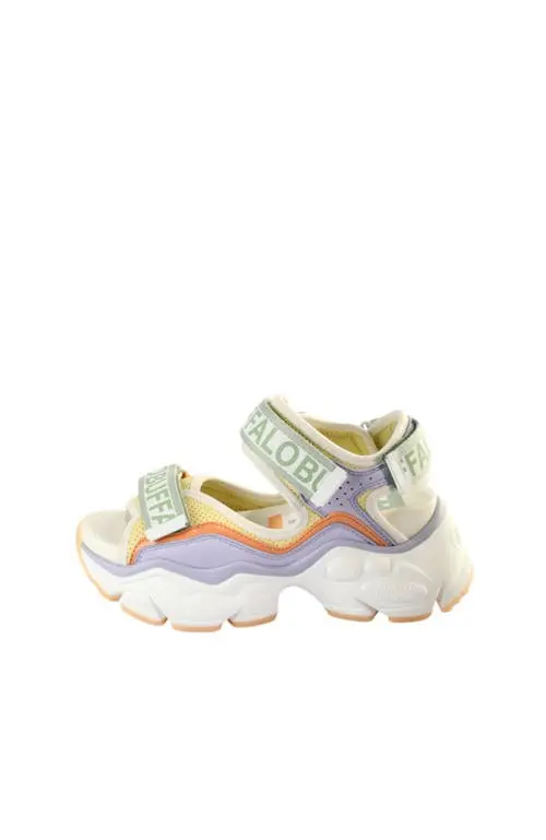 BUFFALO BOOTS Binary 0 Platform Sandal - Lavender Multi