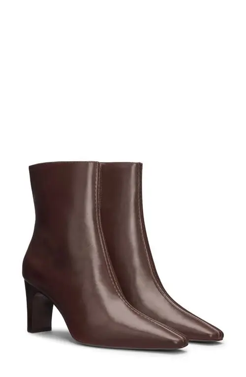 REFORMATION Tatyana Bootie - Espresso Leather