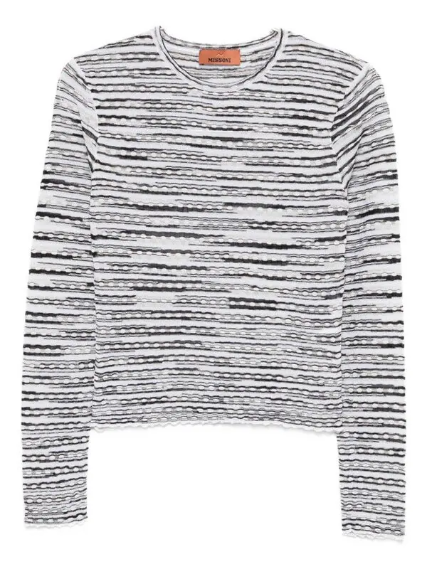 Missoni Wool Blend Crewneck Sweater