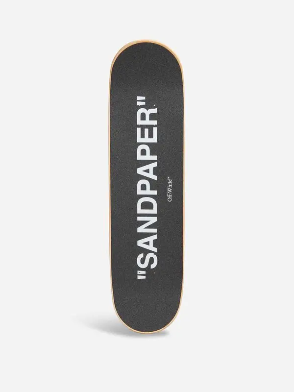 Off-White Skateboard Sandpaper