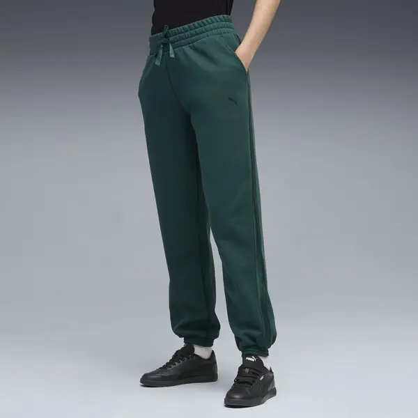PUMA Essentials Satin Jogger Pants - Green