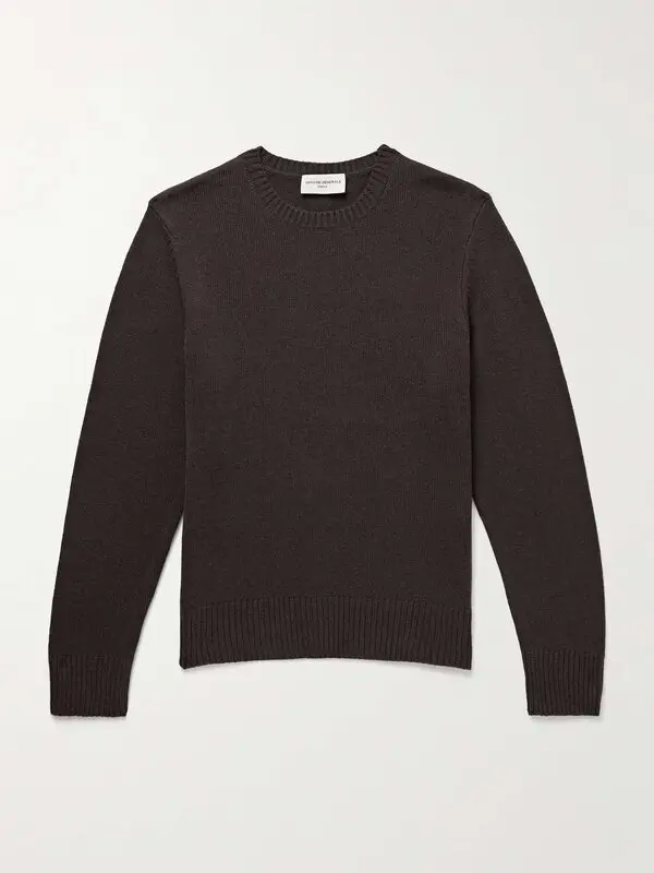 Officine Générale Wool And Cashmere-blend Sweater