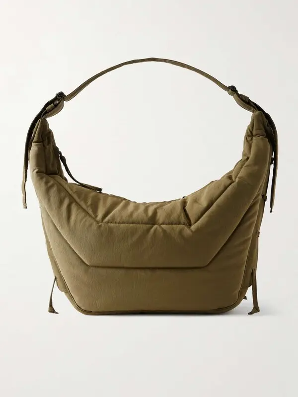 LEMAIRE Soft Game Large Quilted Nylon-canvas Messenger Bag