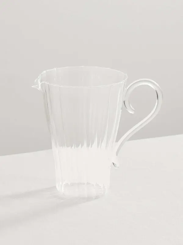 SOPHIE LOU JACOBSEN Le Pichet Glass Jug - Clear