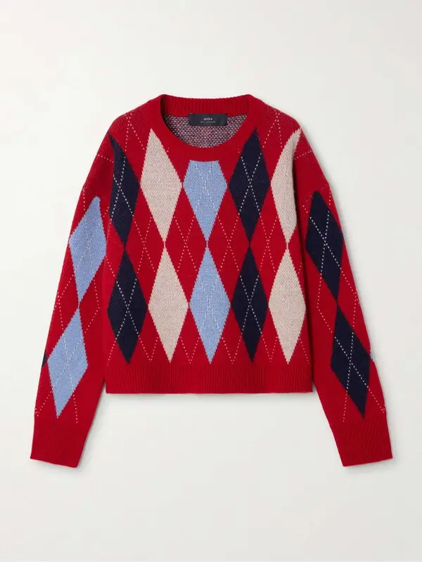 Arch4 Chapman Argyle Cashmere Sweater