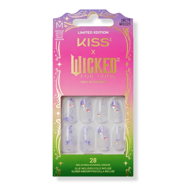Kiss X Wicked For Good Press On Nails